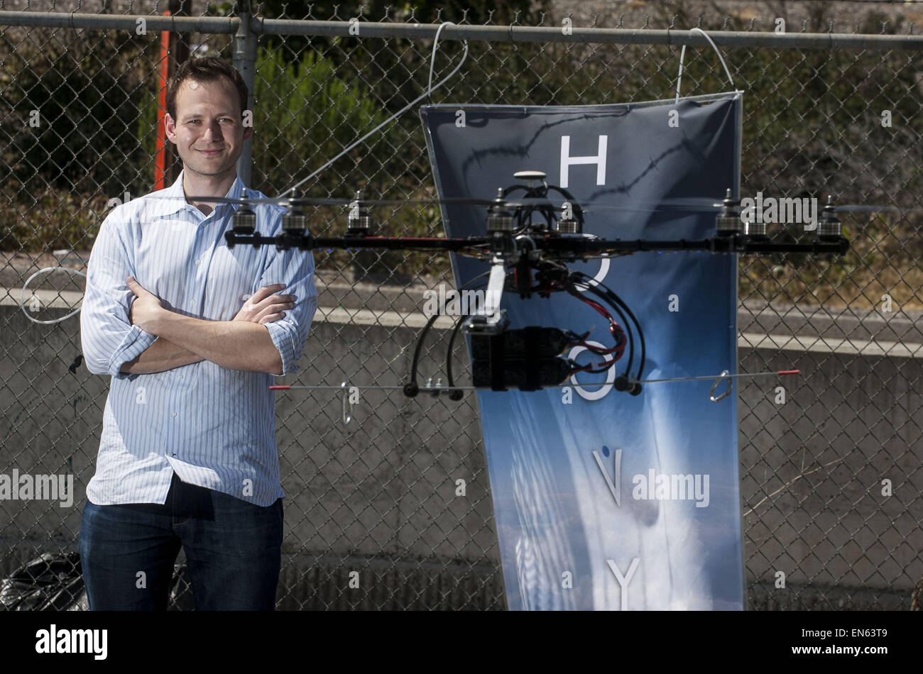 Los Angeles, California, USA. 15th Apr, 2015. Eugene Stark, founder of ...