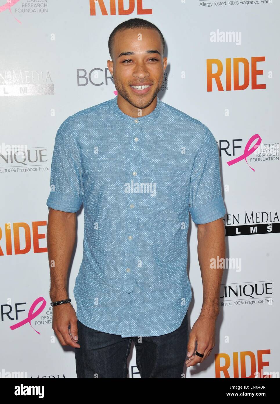 Los Angeles, California, USA. 28th Apr, 2015. Tyler Parks at arrivals ...