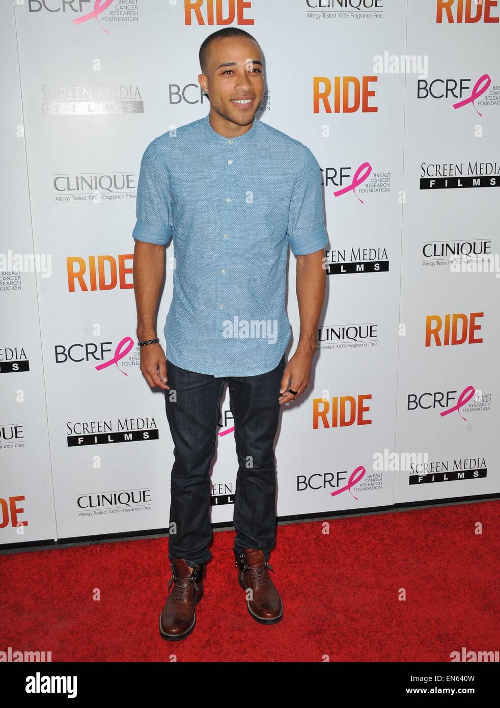 Los Angeles, California, USA. 28th Apr, 2015. Tyler Parks at arrivals ...