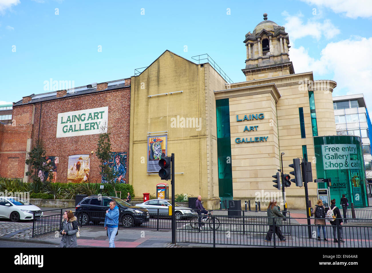 Laing Art Gallery New Bridge Street Newcastle Upon Tyne UK Stock Photo ...