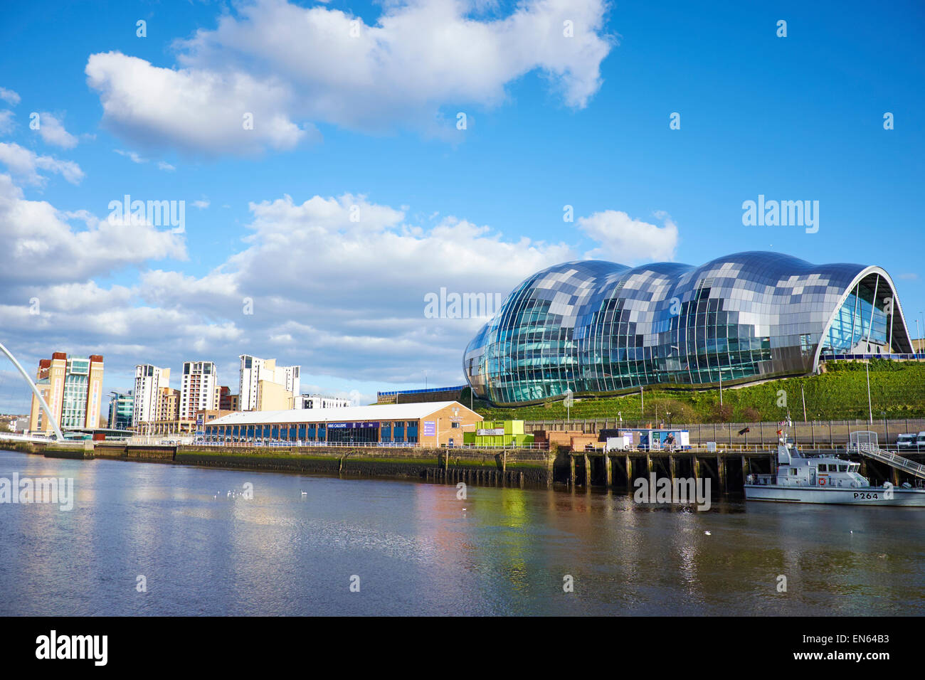 The Sage Gateshead From The Quayside Newcastle Upon Tyne UK Stock Photo ...