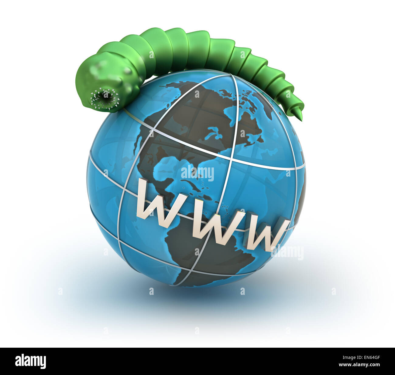 White earth worm hi-res stock photography and images - Alamy