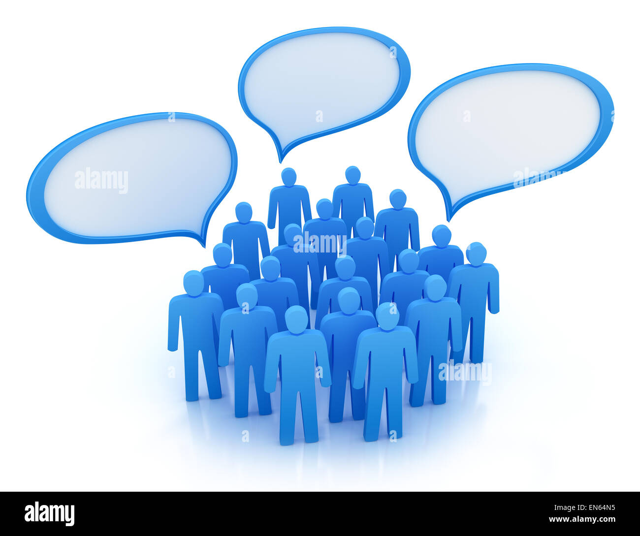 Different views of people, isolated on white Stock Photo - Alamy