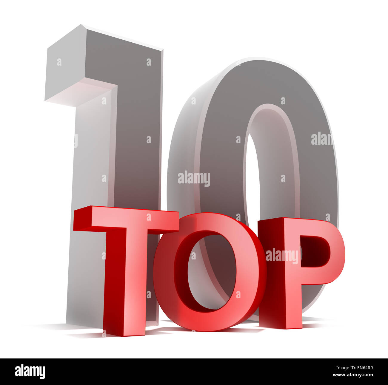 Top of the list Cut Out Stock Images & Pictures - Alamy