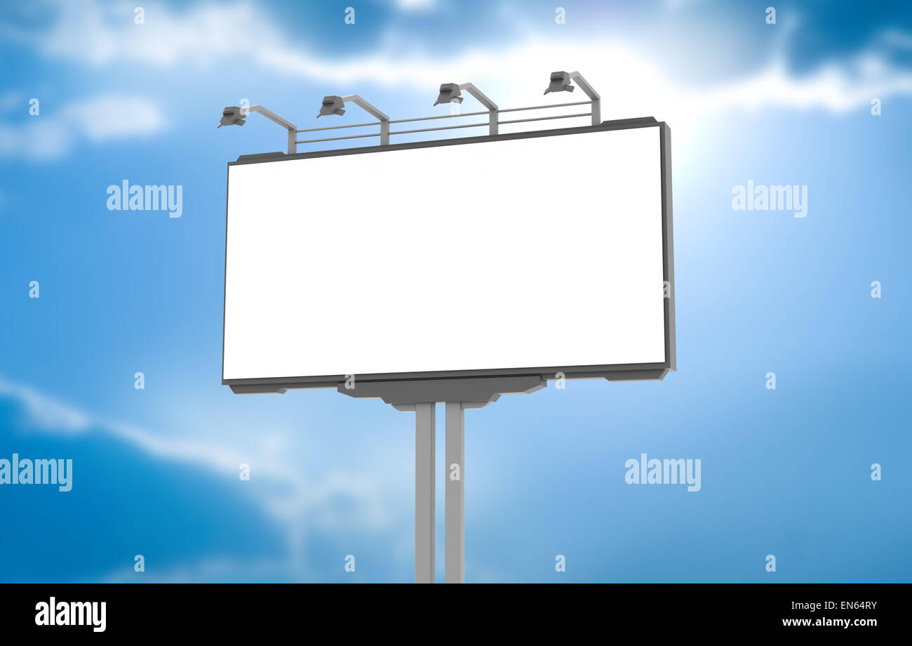 Advertisement billboard hoarding hi-res stock photography and images ...