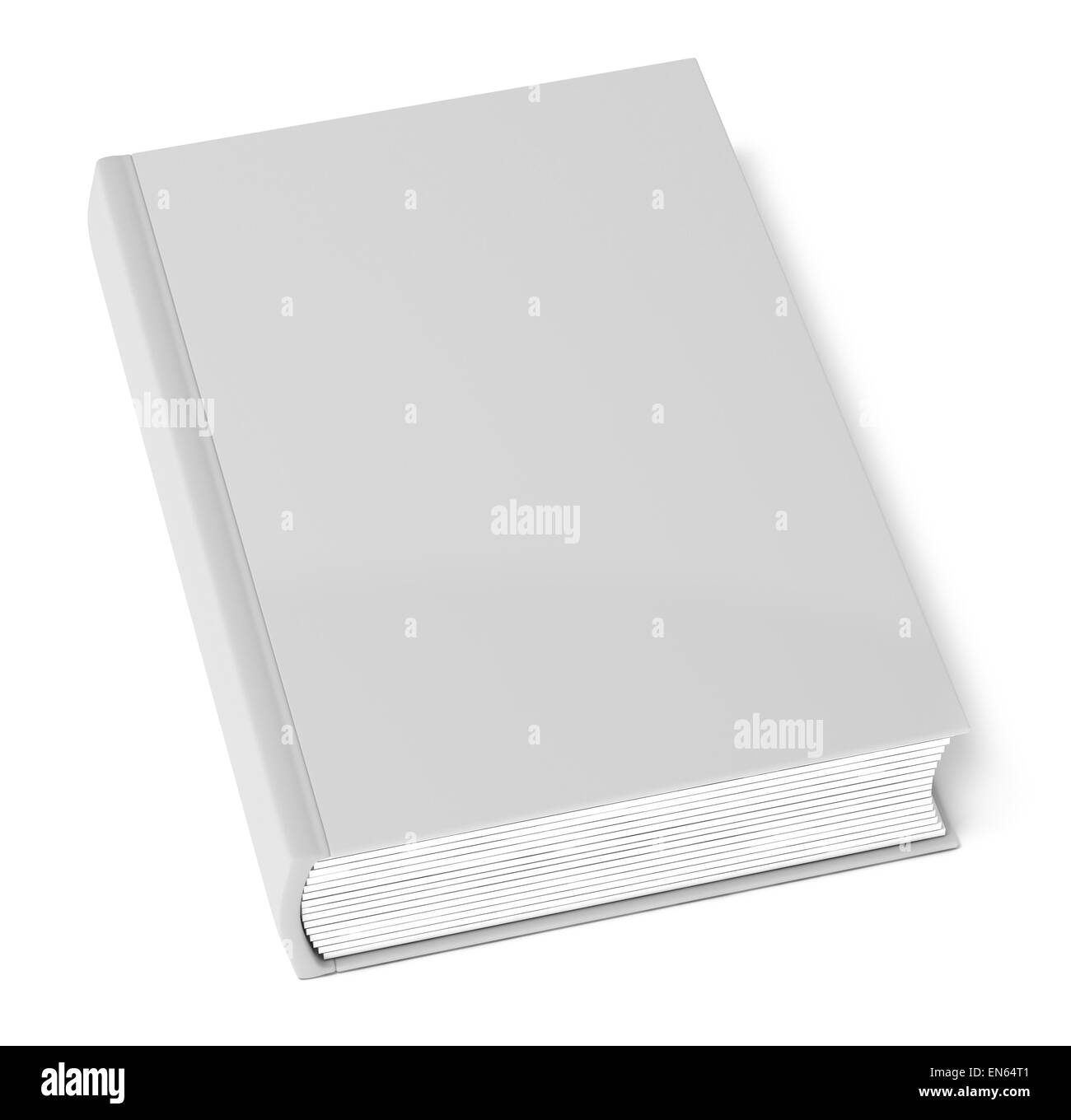 Gray book isolated on white Stock Photo - Alamy