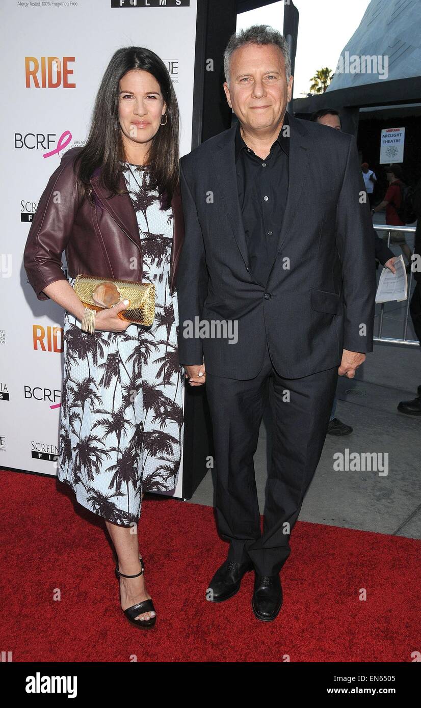 Los Angeles, California, USA. 28th Apr, 2015. Actor PAUL REISER, wife ...