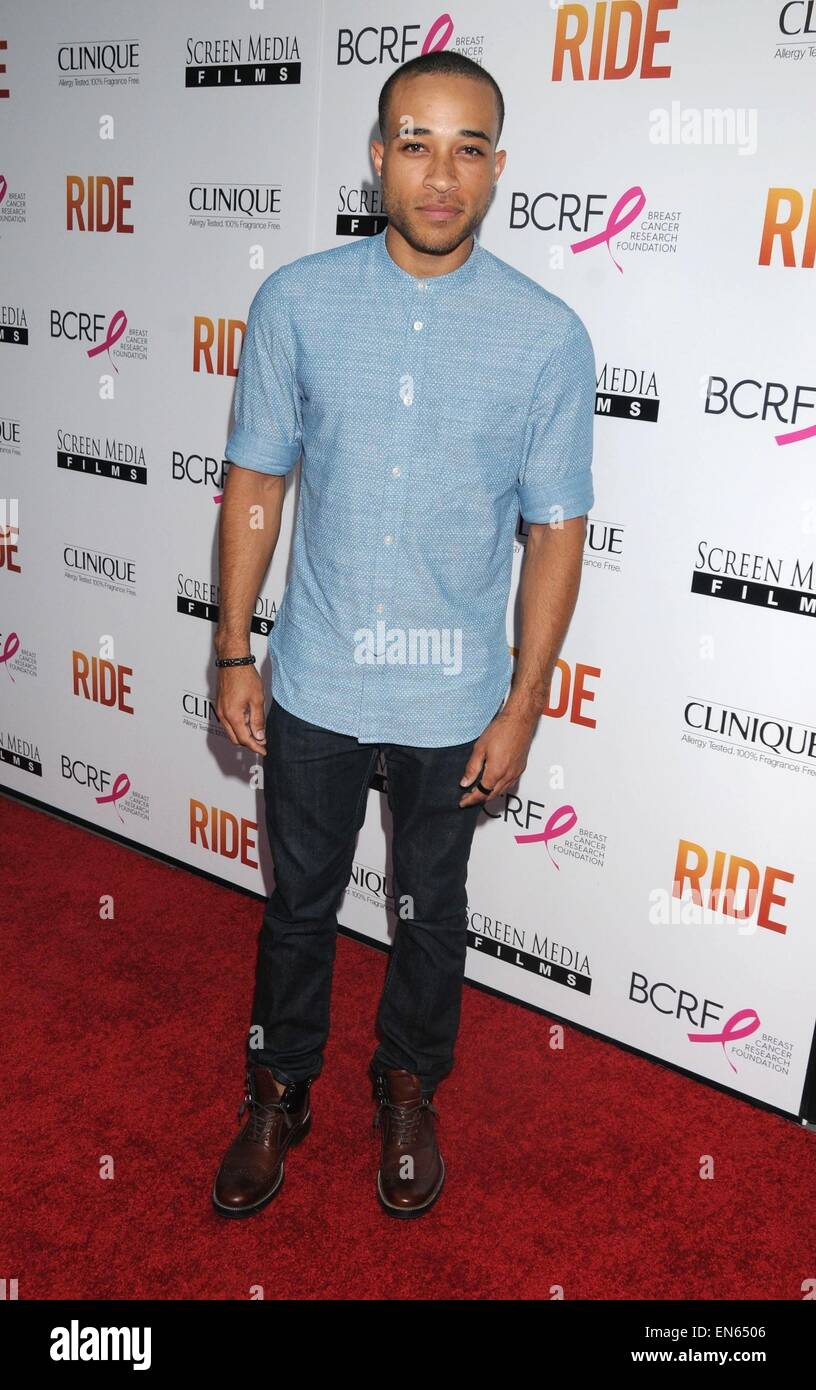 Los Angeles, California, USA. 28th Apr, 2015. Actor TYLER PARKS at the ...