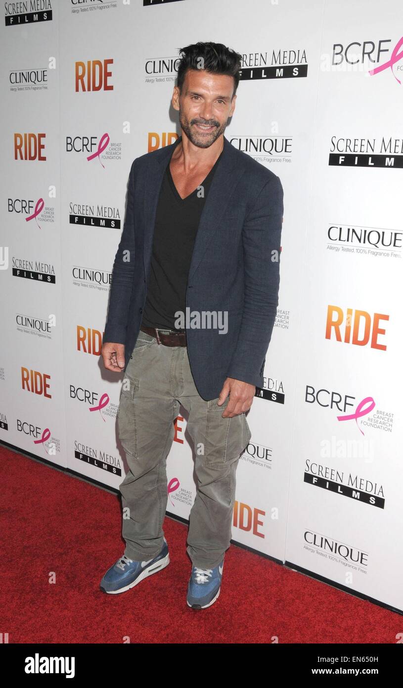 Los Angeles, California, USA. 28th Apr, 2015. Actor FRANK GRILLO at the ...