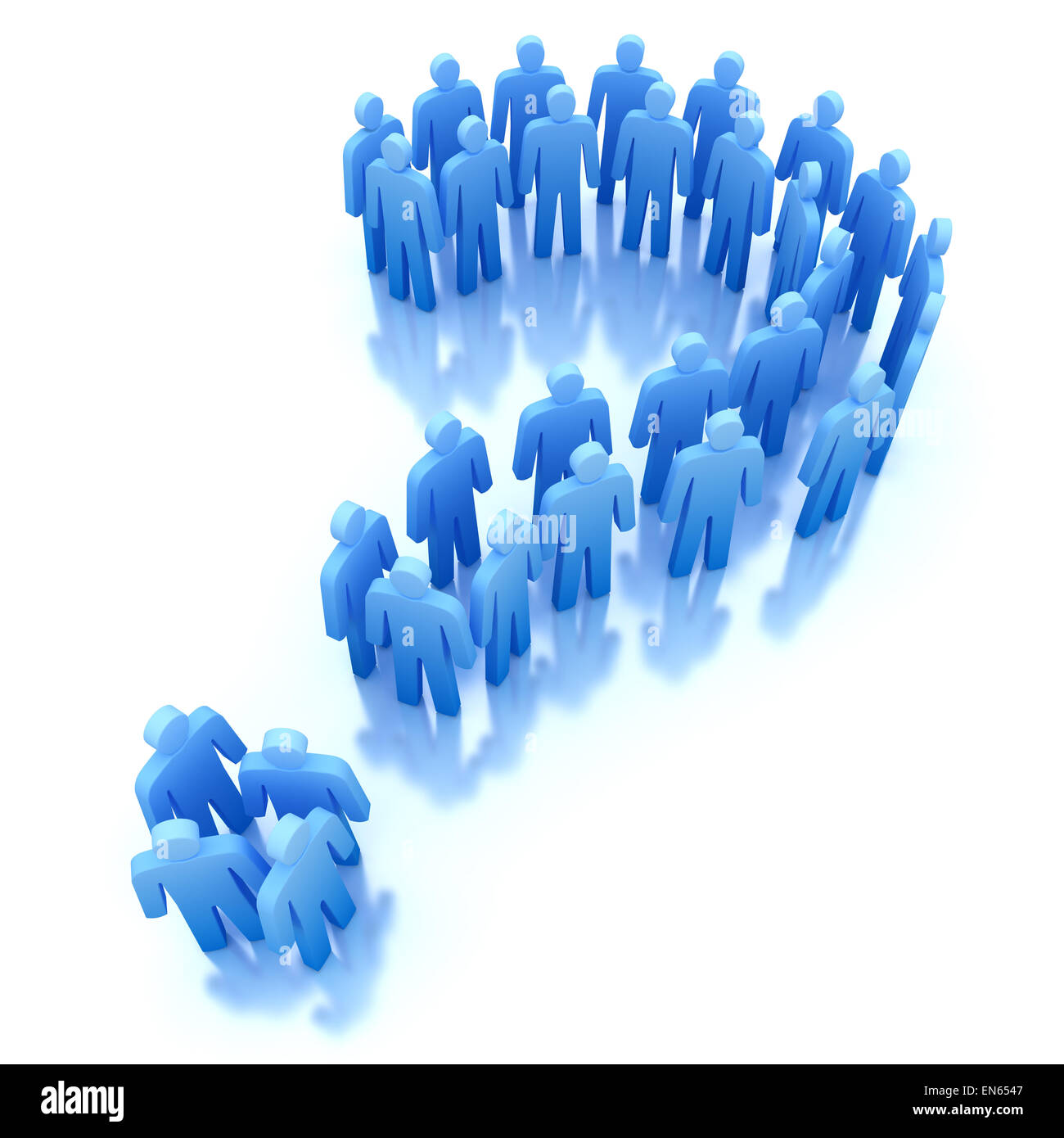 Question of people Stock Photo - Alamy