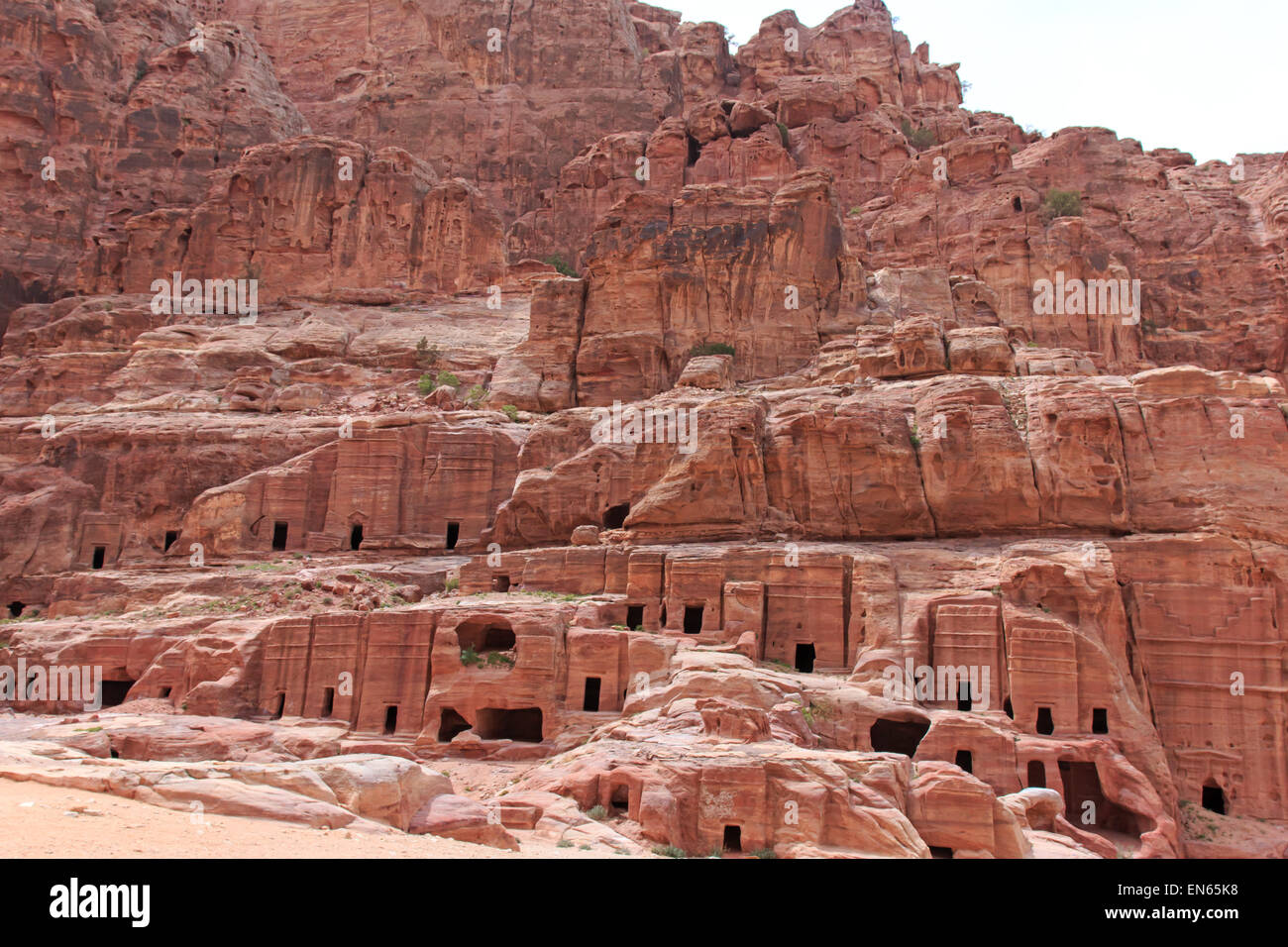 Ancient temple in Petra, Jordan Stock Photo - Alamy
