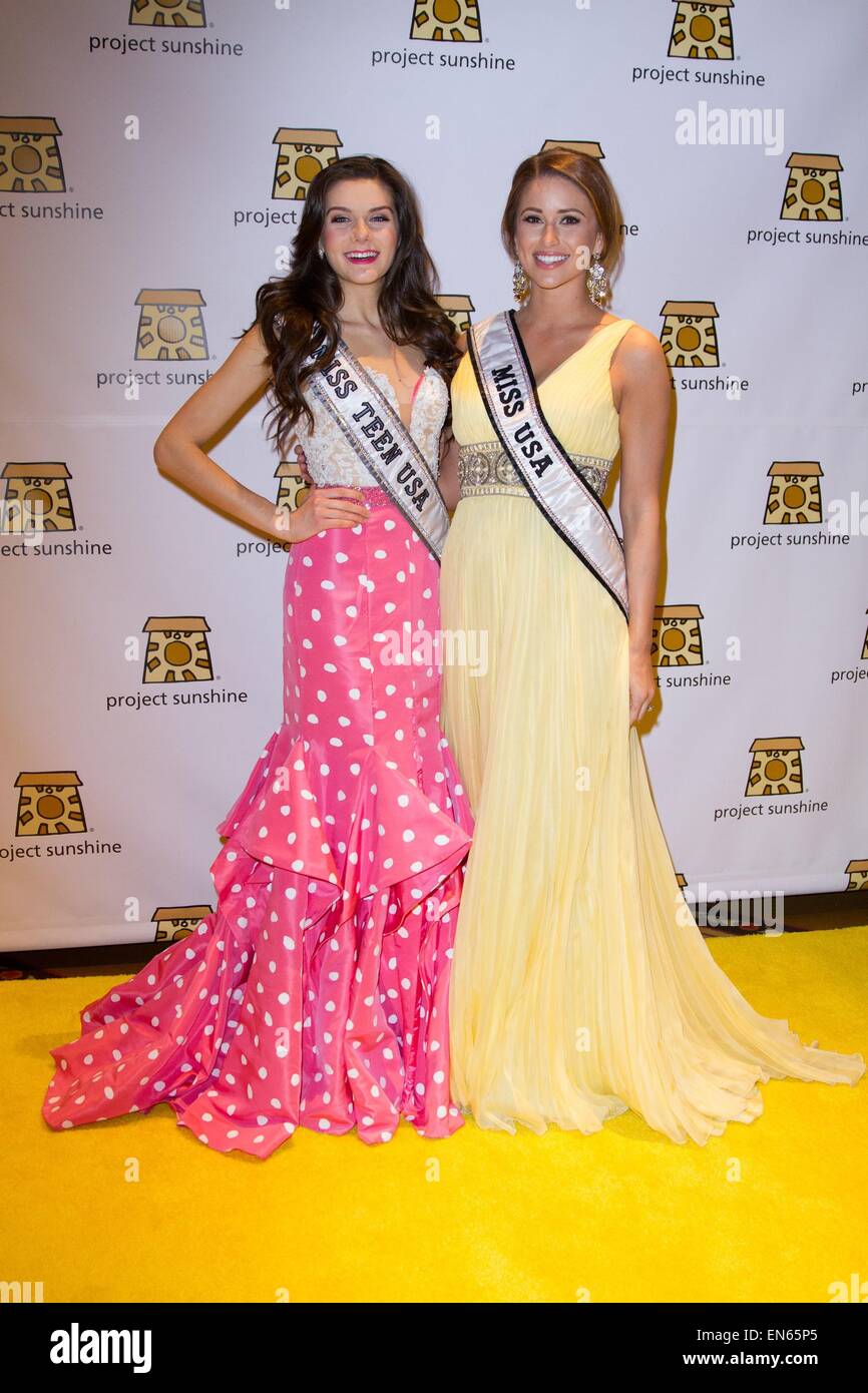 New York, NY, USA. 28th Apr, 2015. K. Lee Graham, Nia Sanchez, at ...