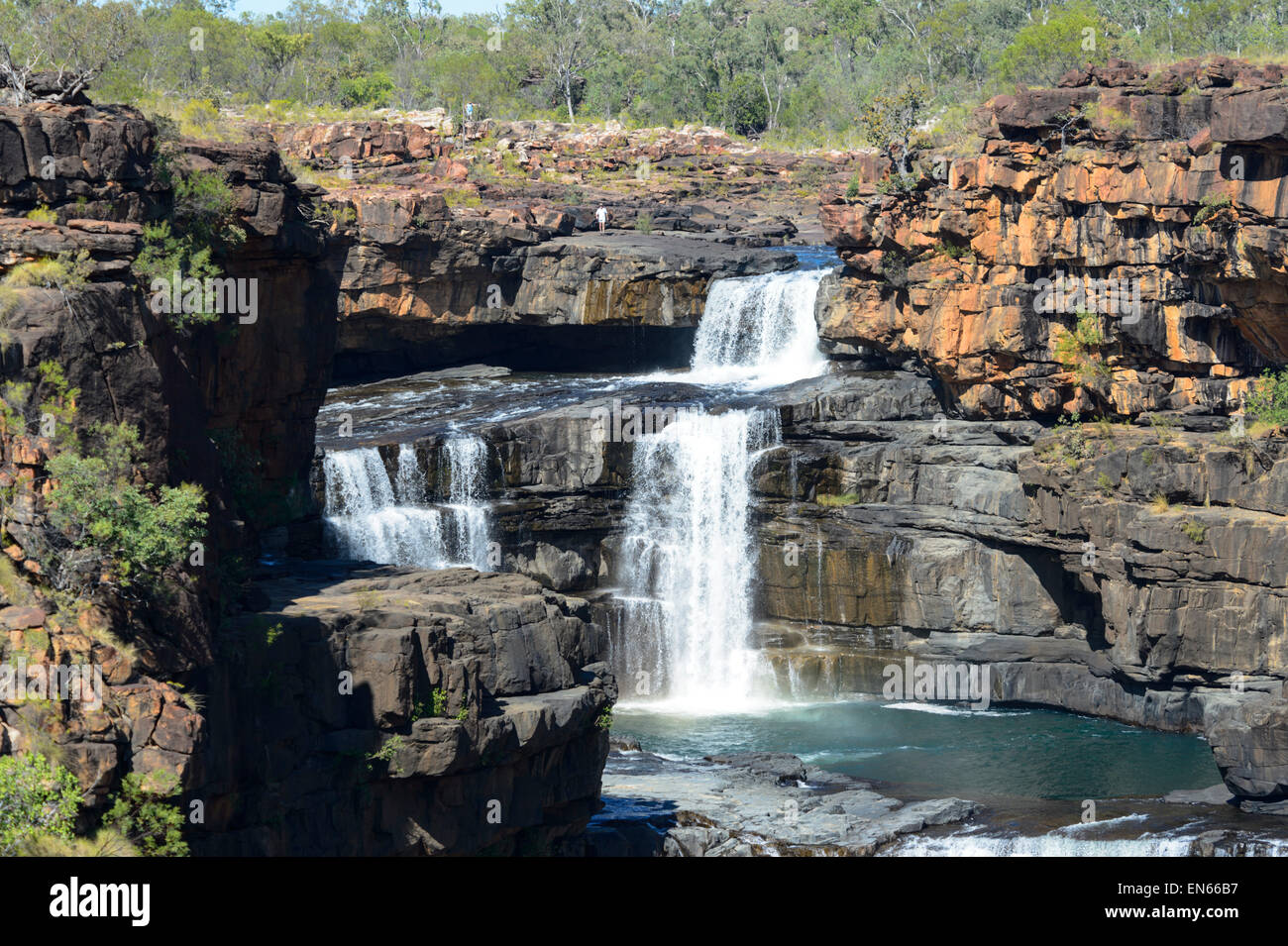 Mitchell Falls, Kimberley, Western Australia, WA, Australia Stock Photo ...