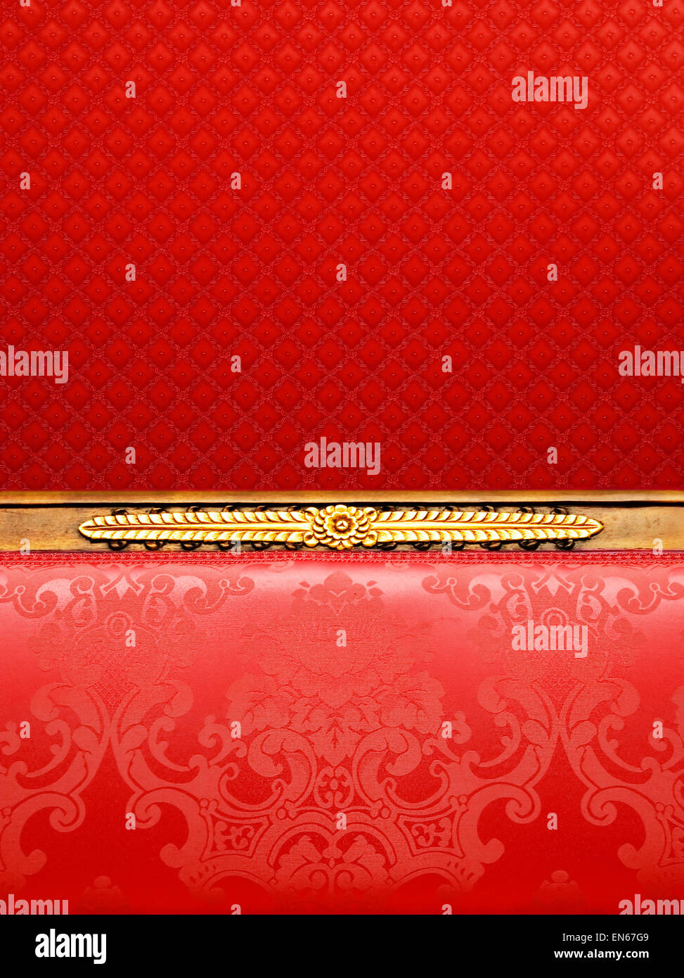 Royal red seamless wallpaper background hi-res stock photography and ...