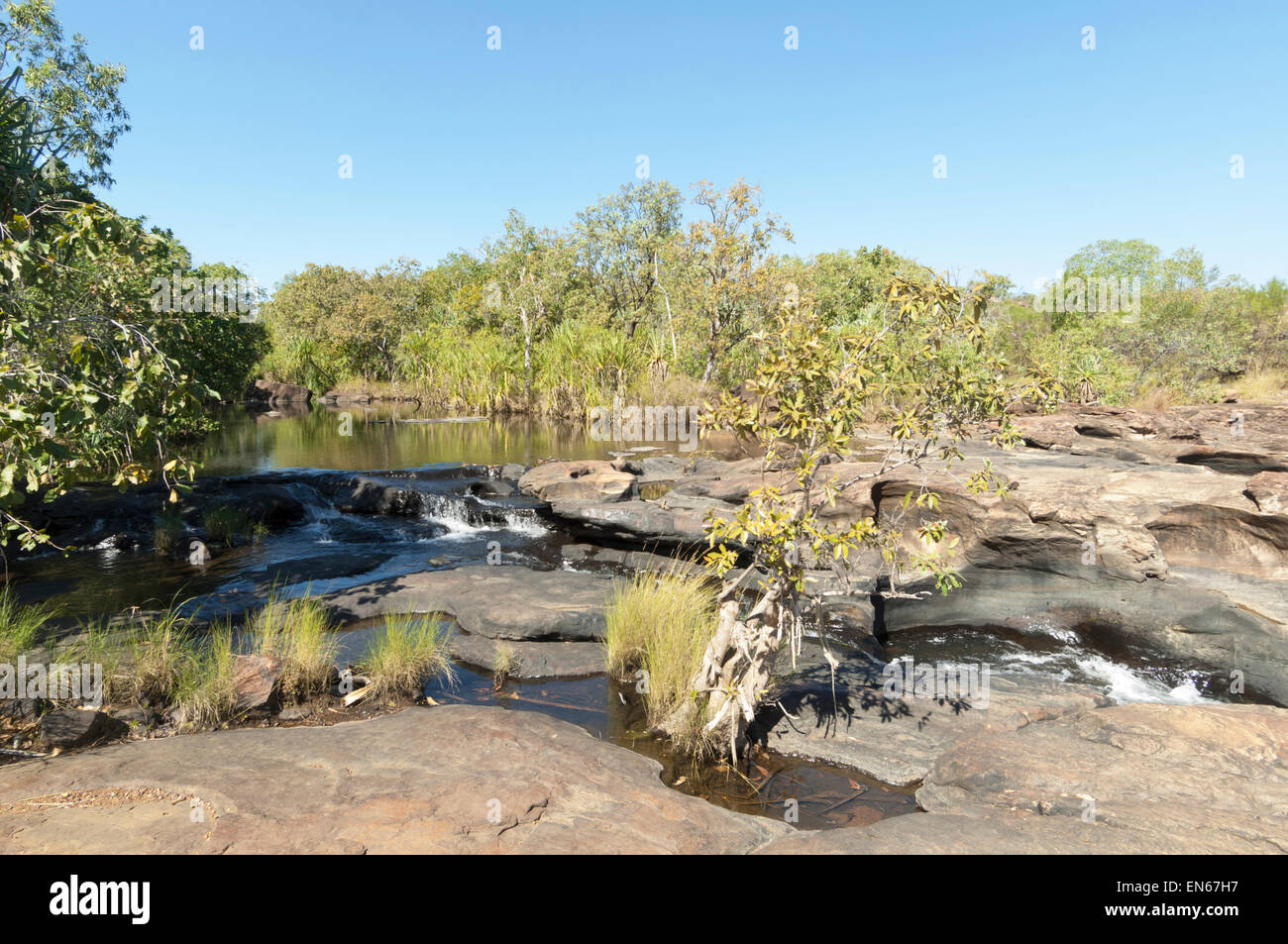 Little Mertens Fall, Mitchell Plateau, Kimberley, Western Australia, WA ...