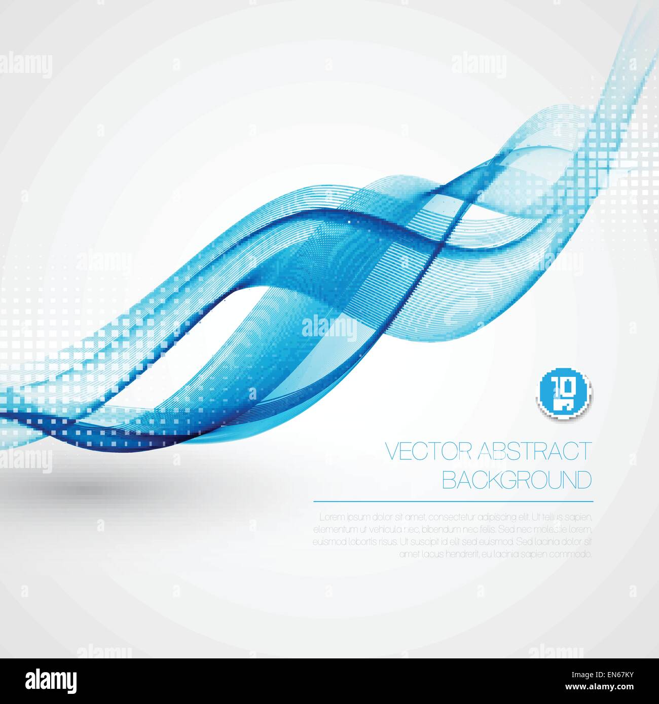 Wave smoke abstract background. Vector illustration EPS10 Stock Vector ...