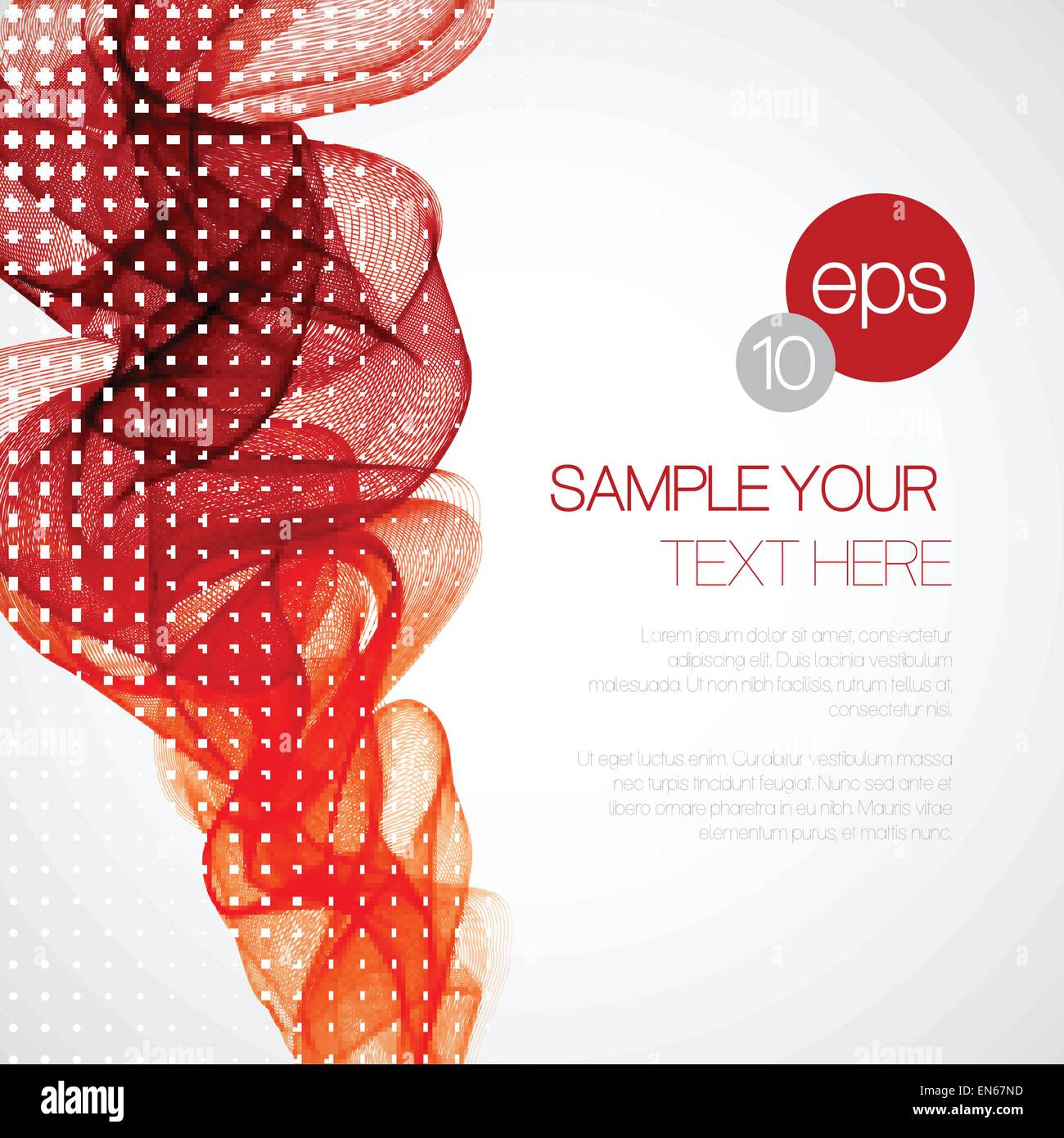 Wave smoke abstract background. Vector illustration EPS10 Stock Vector ...