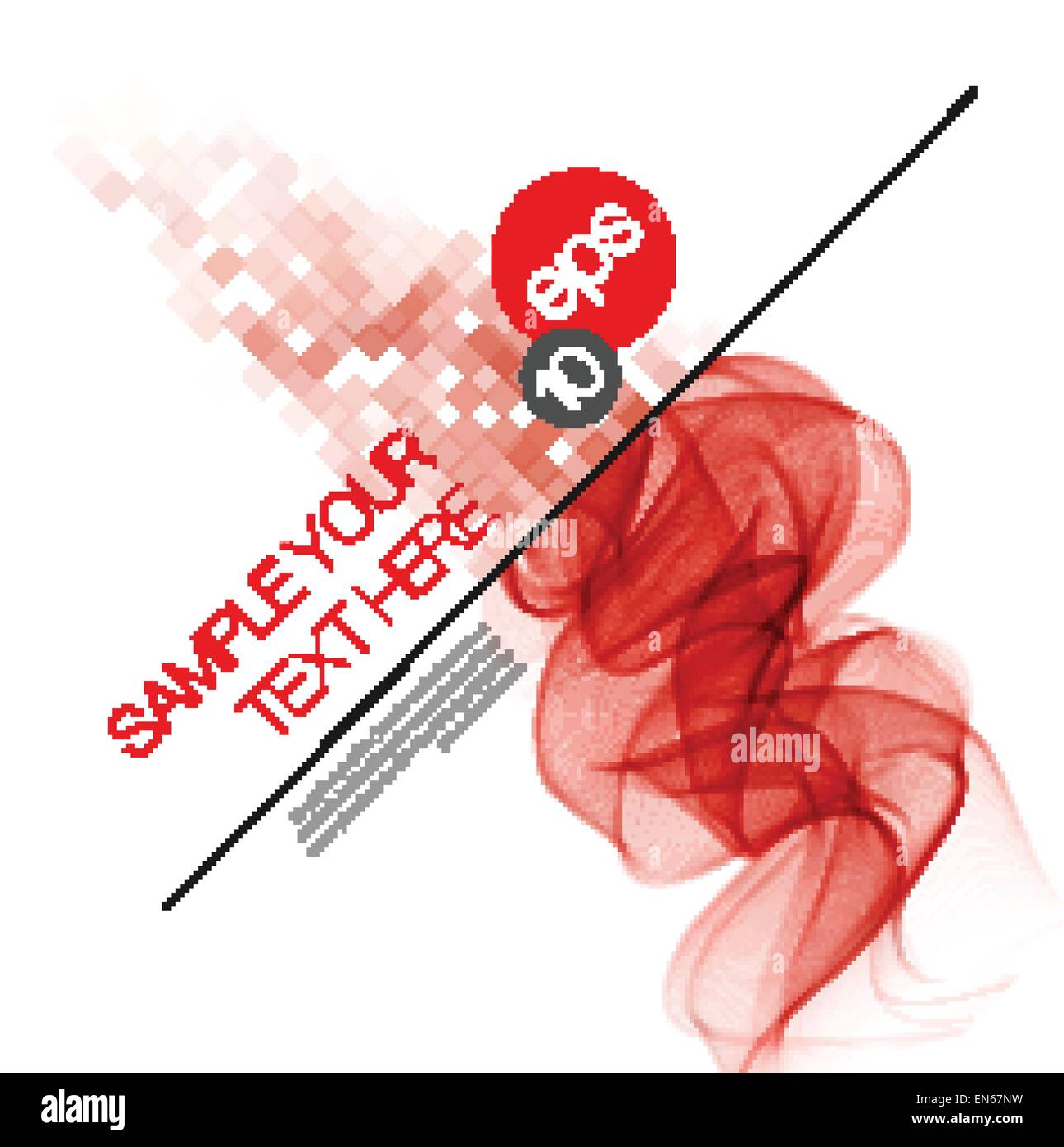 Abstract vector background color Cut Out Stock Images & Pictures - Alamy