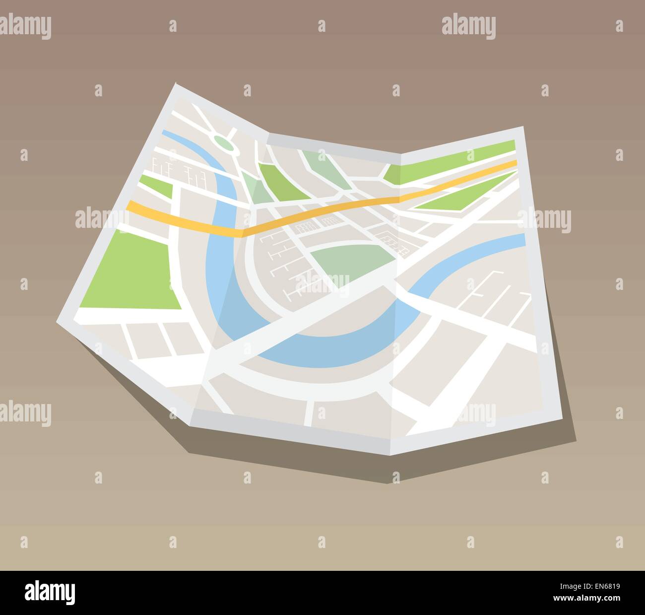 Urban planning map hi-res stock photography and images - Alamy