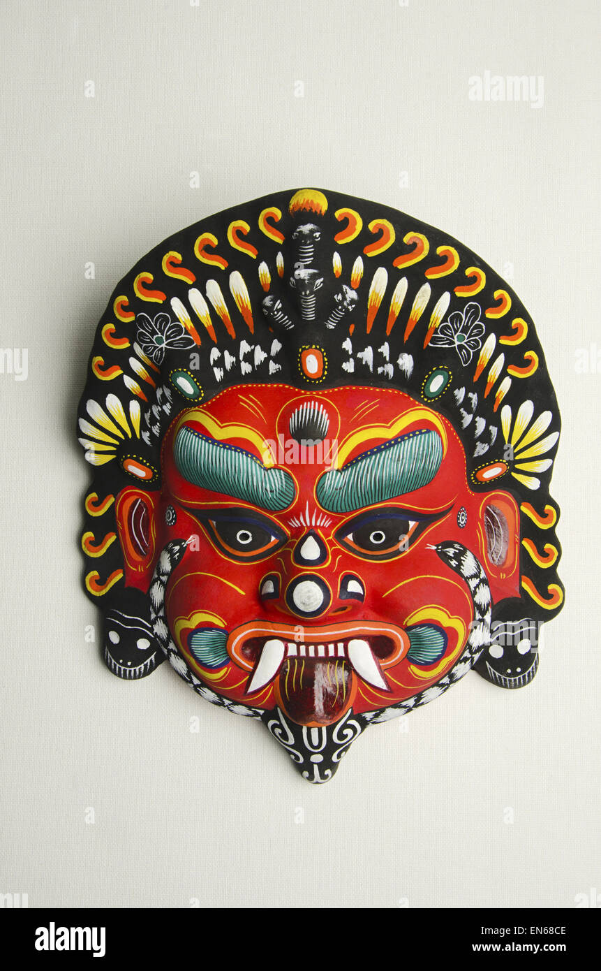 Demon mask nepal hi-res stock photography and images - Alamy
