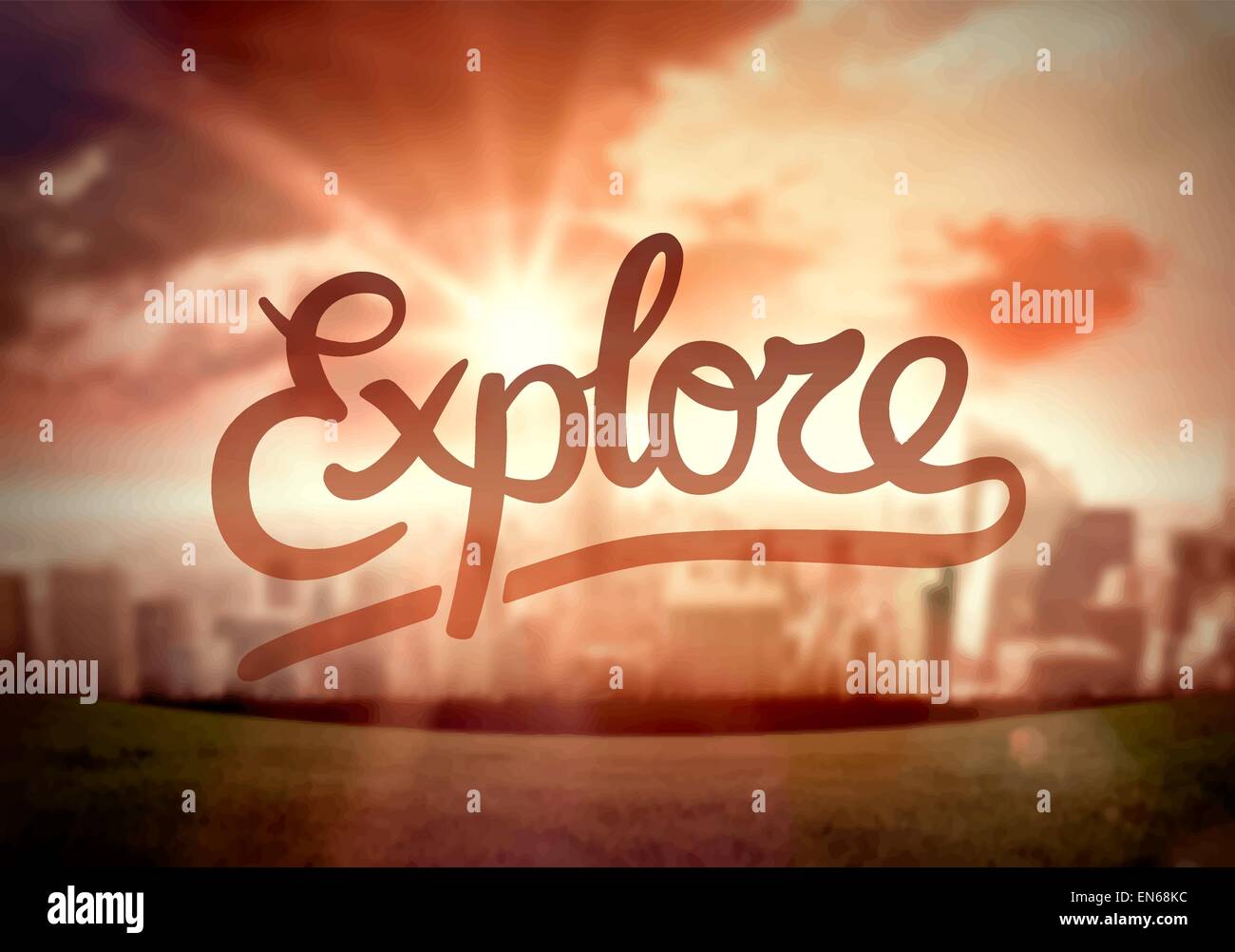 City scene Stock Vector Images - Alamy