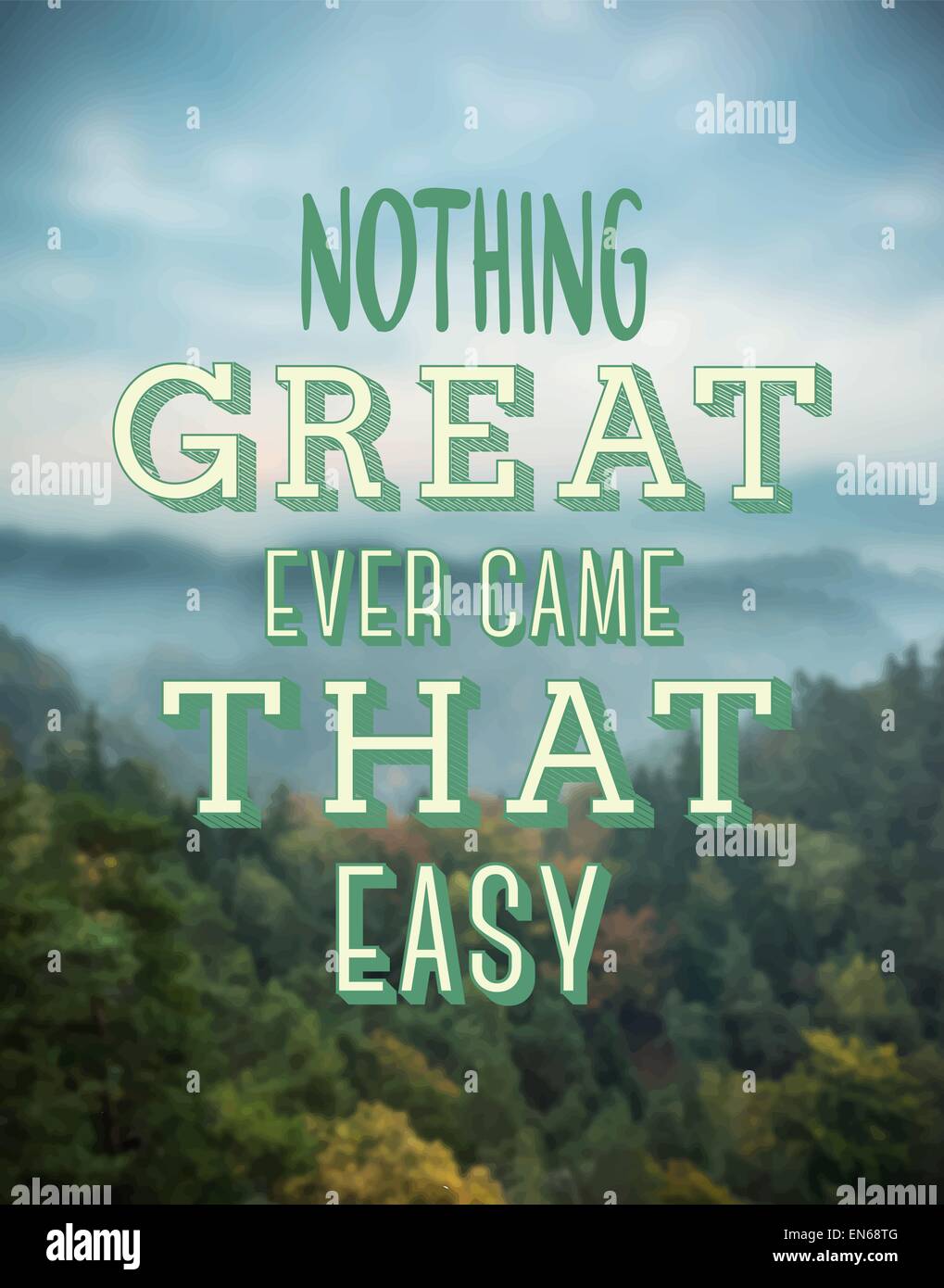 Ever green design Stock Vector Images - Alamy