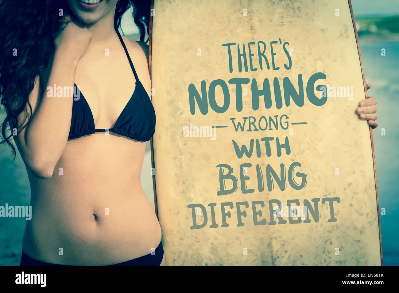 Theres nothing wrong with being different vector Stock Vector Image ... Theres nothing wrong with being different vector Stock Vector Image ...