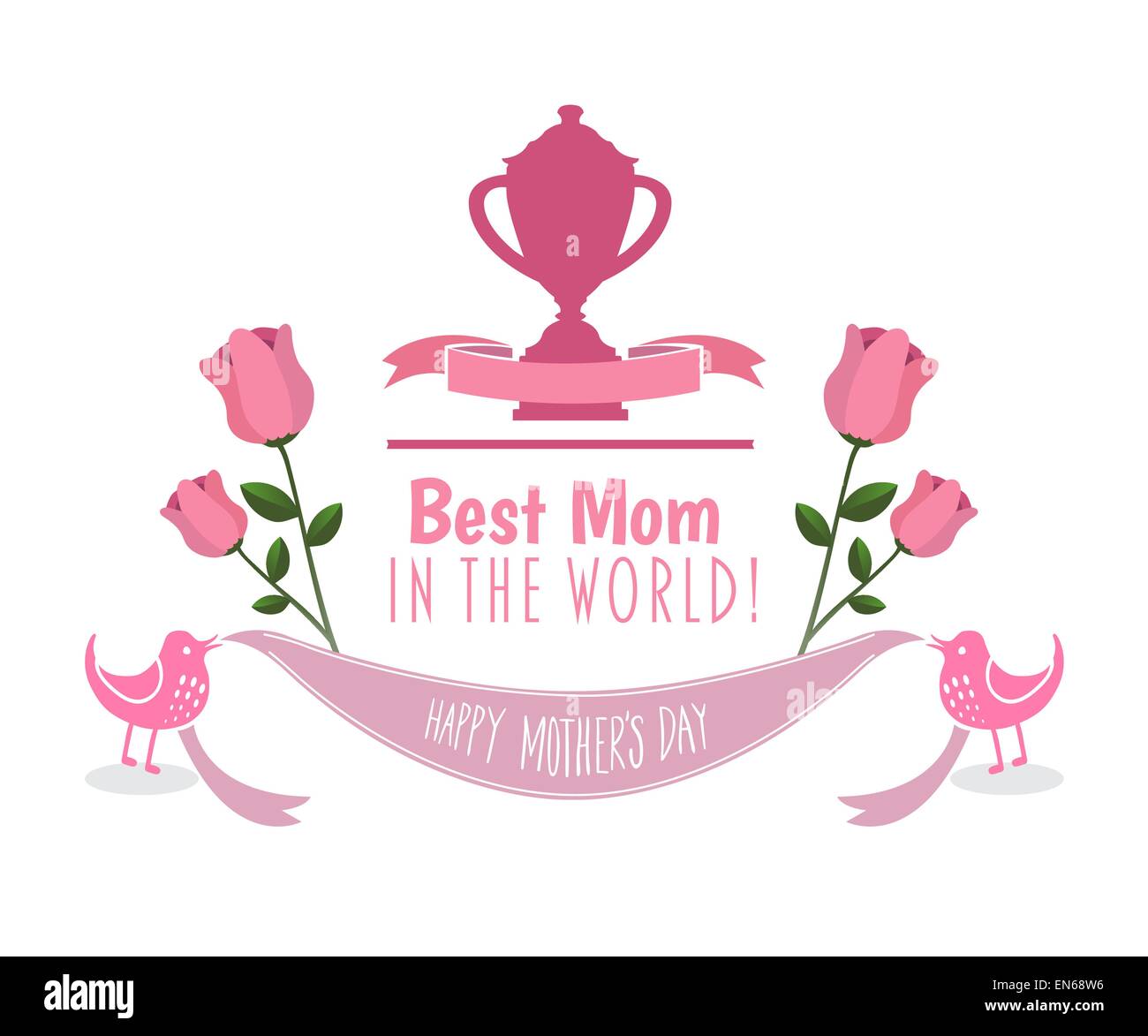 Mothers day vector Stock Vector Image & Art - Alamy