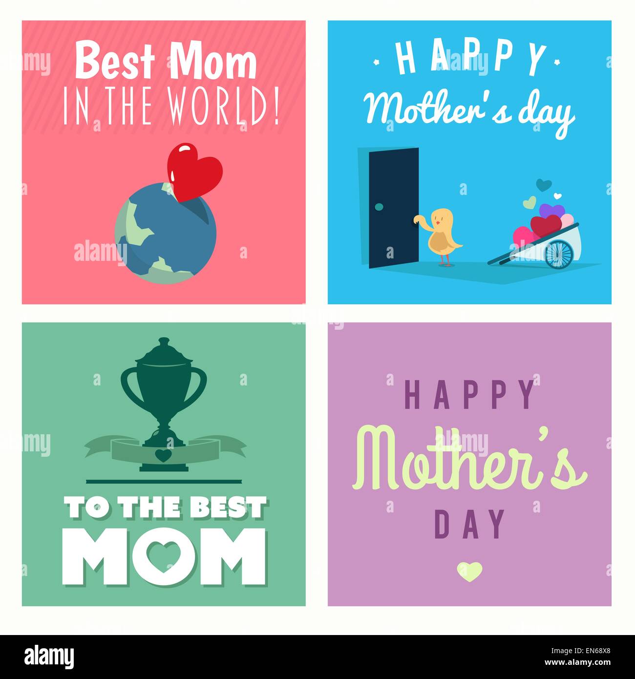 Mothers day vectors Stock Vector Image & Art - Alamy