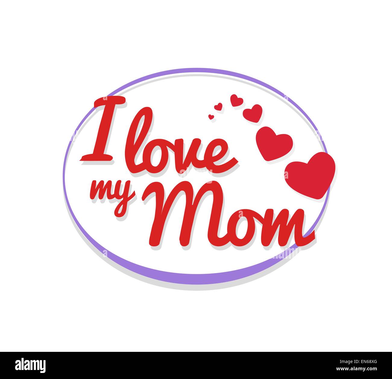 I love you mom hi-res stock photography and images - Alamy