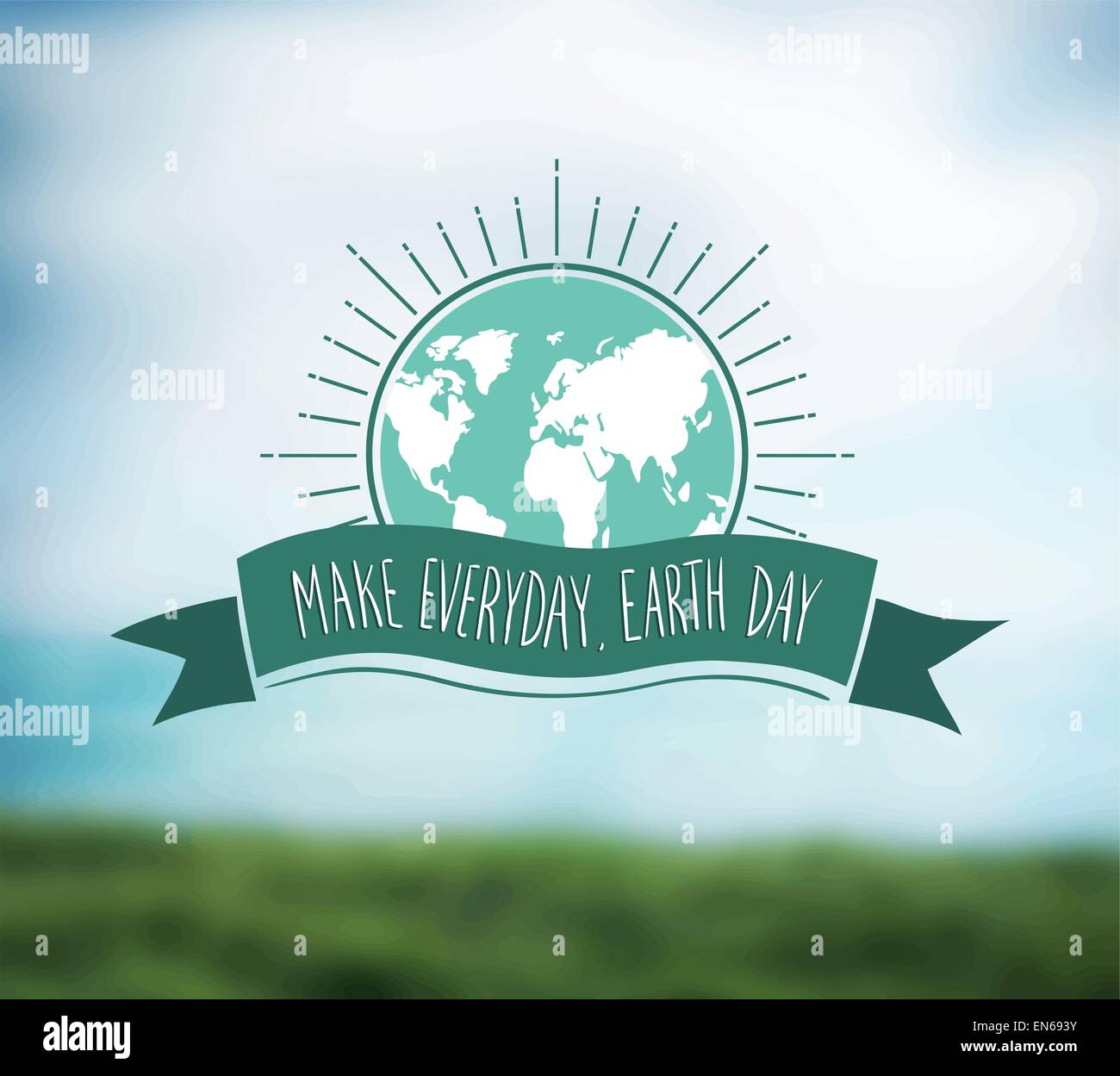 Earth day vector Stock Vector Image & Art - Alamy