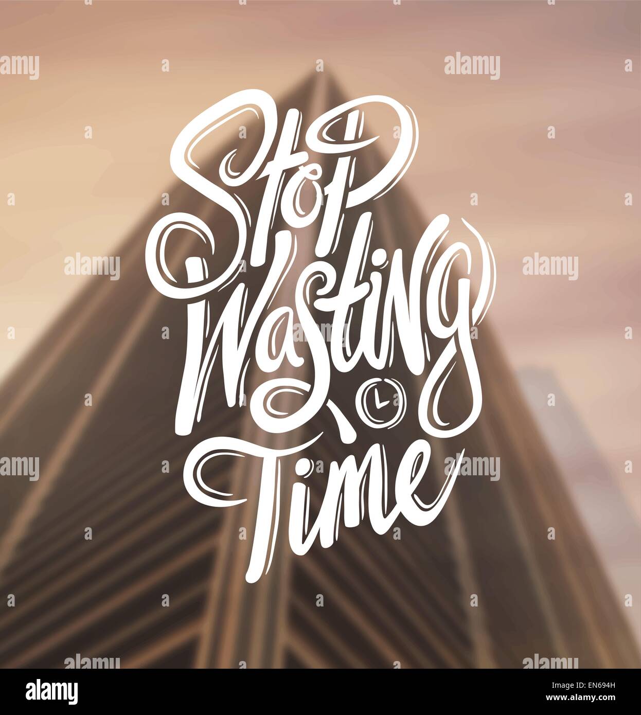 Time to stop Stock Vector Images - Alamy