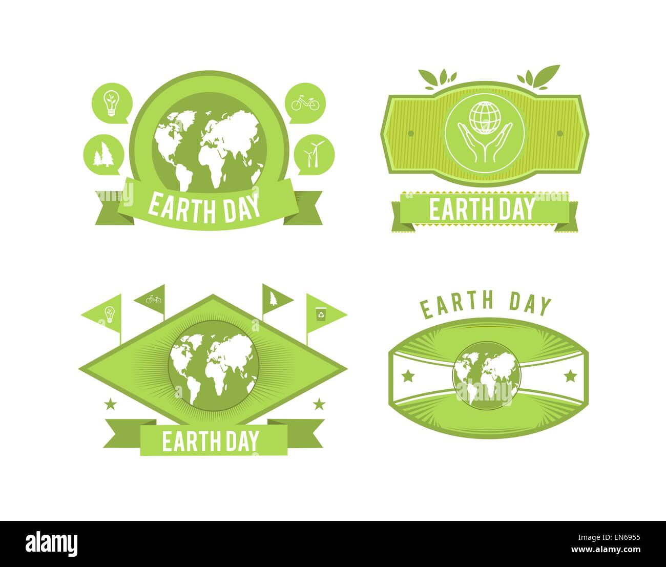 Earth day vector Stock Vector Image & Art - Alamy
