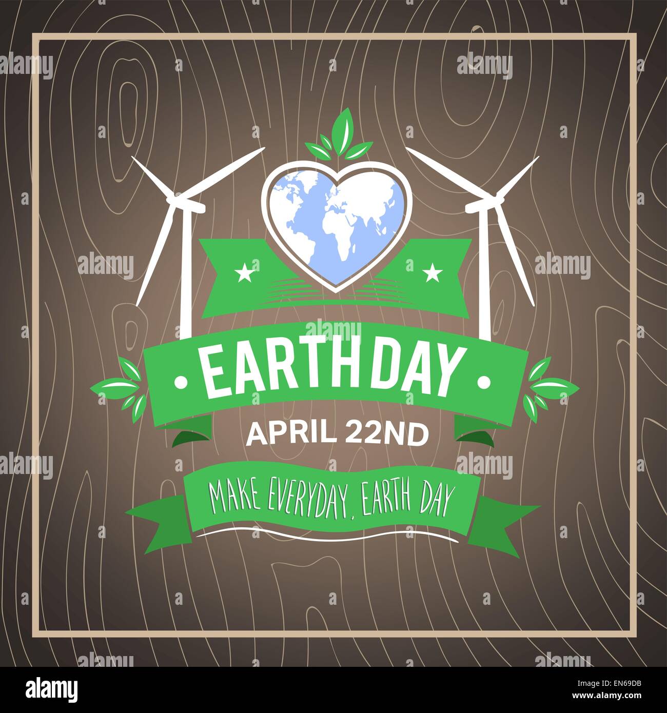 Earth day vector Stock Vector Image & Art - Alamy