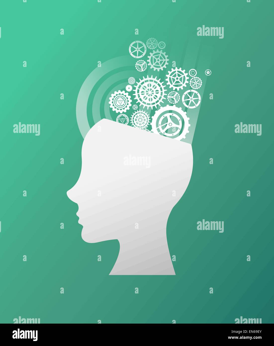 Composite image of cog and wheel Stock Vector Image & Art - Alamy