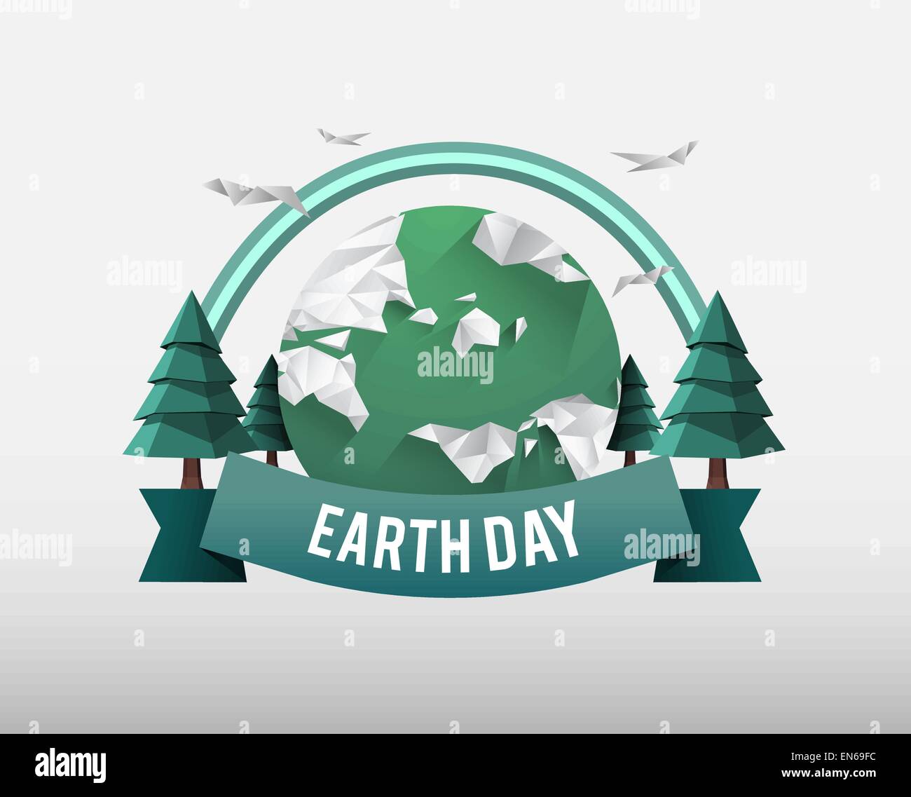 Earth day vector Stock Vector Image & Art - Alamy