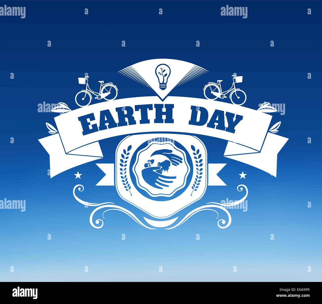 Earth day vector Stock Vector Image & Art - Alamy
