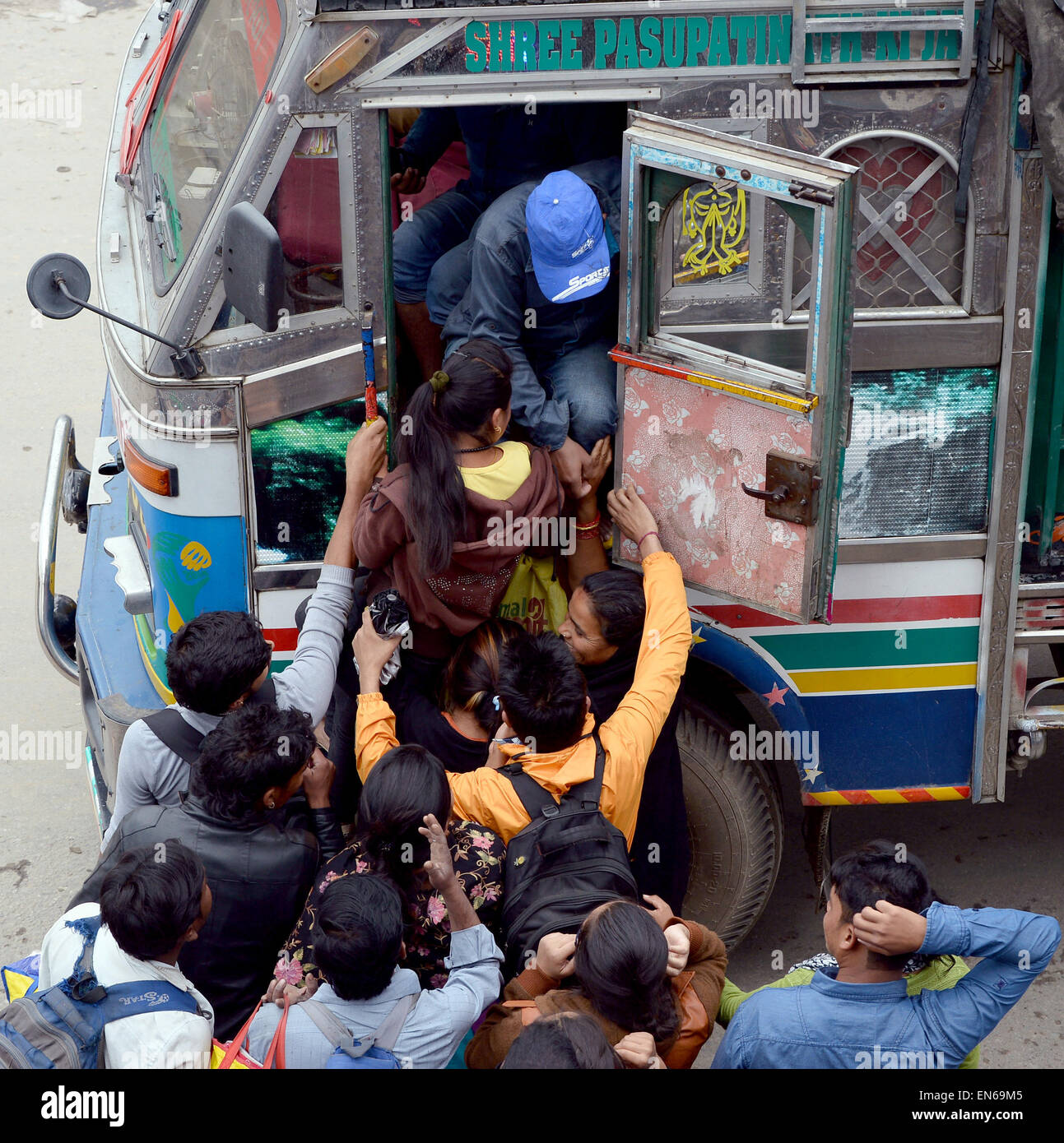 National highway of nepal hi-res stock photography and images - Alamy