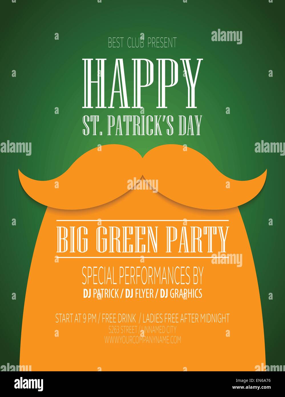 Mustache day man character Stock Vector Images - Alamy