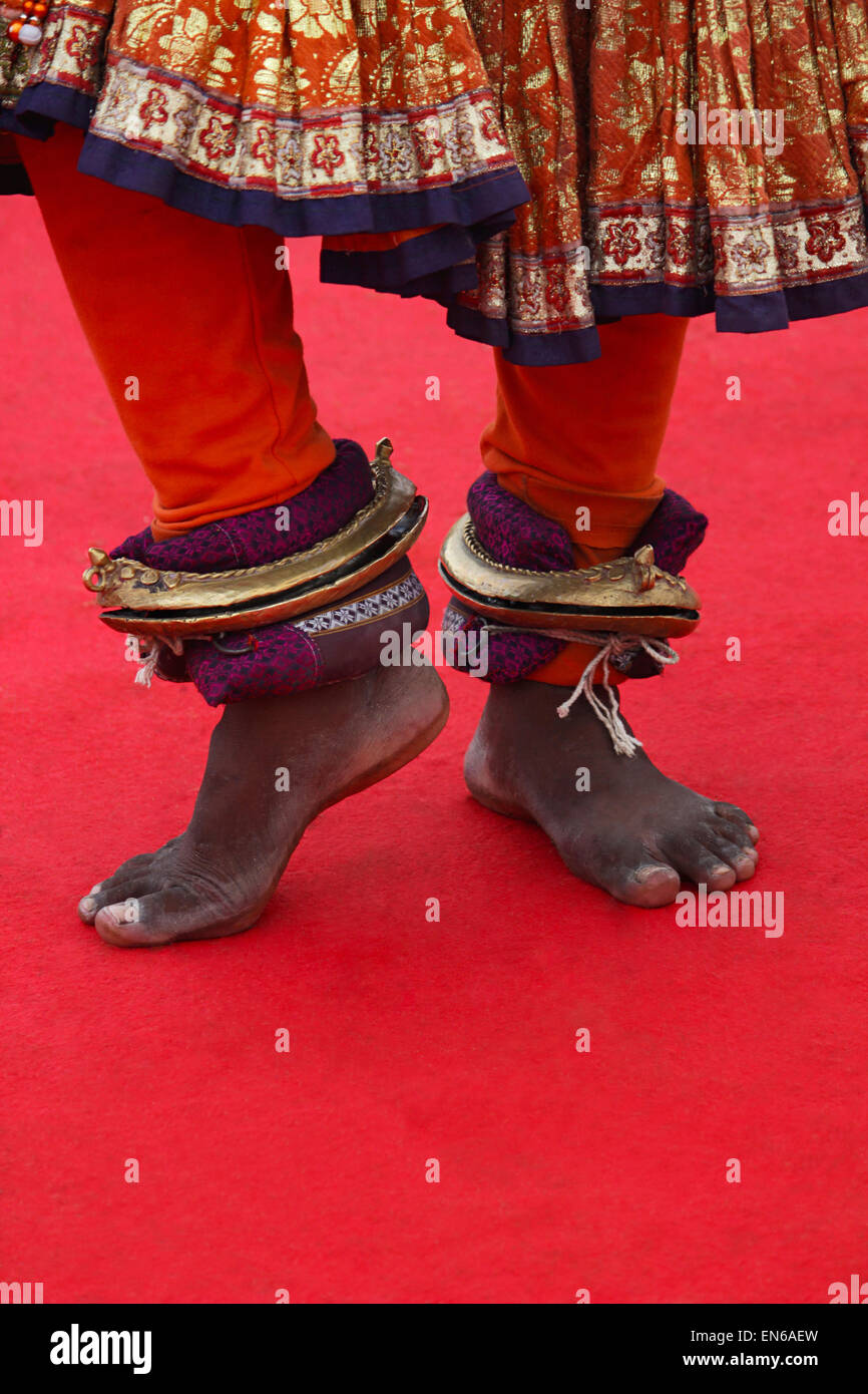 Potraj tribe that hail from the Western state of Maharashtra Stock ...