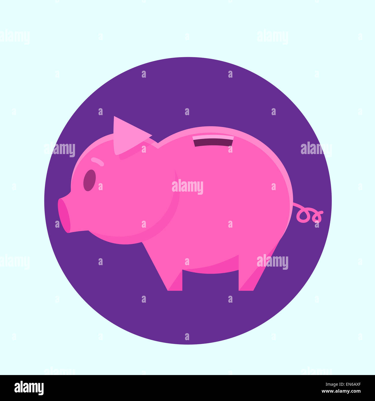 Pig circle hi-res stock photography and images - Alamy