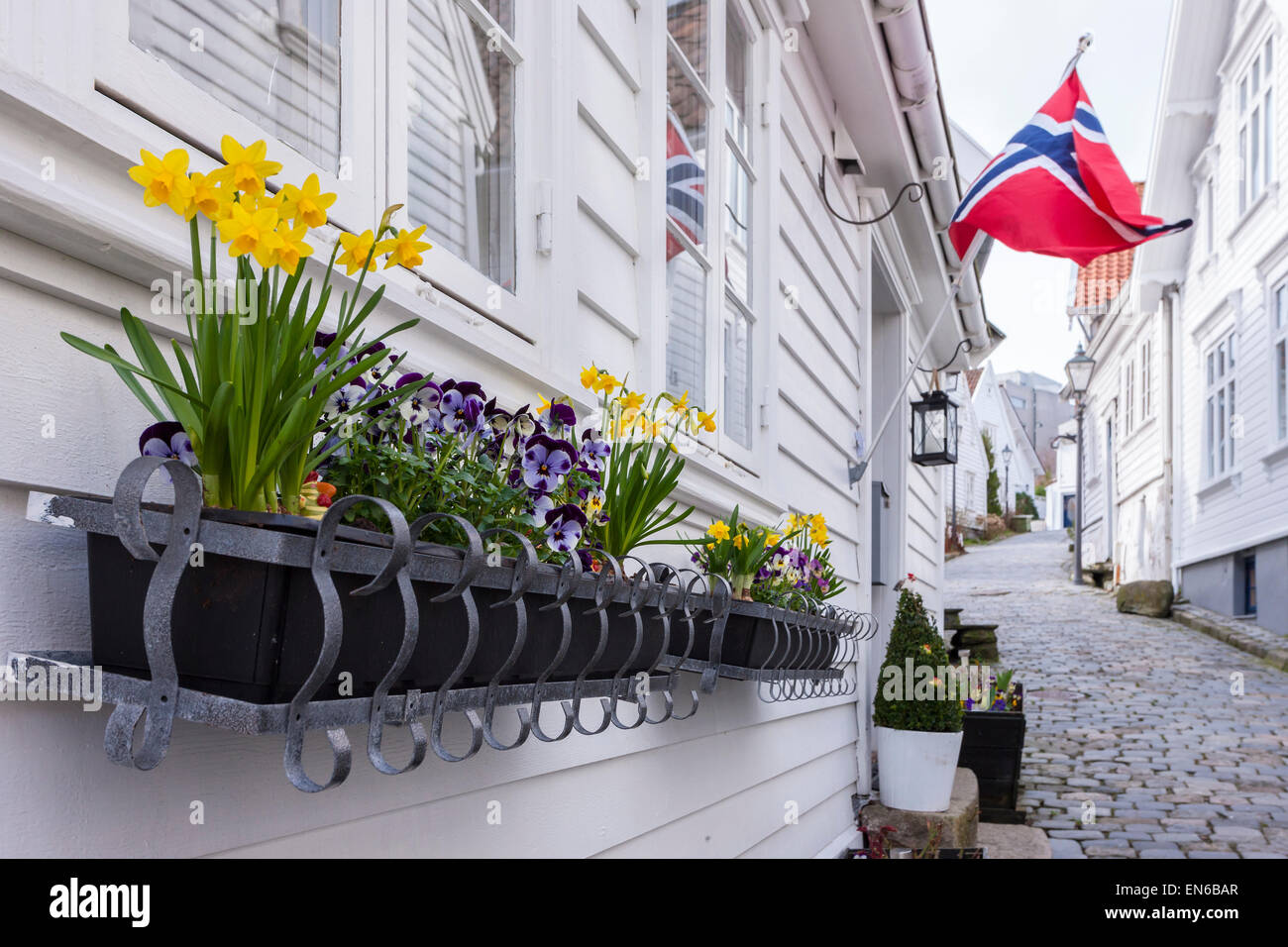 Gamle stavanger flowers hi-res stock photography and images - Alamy