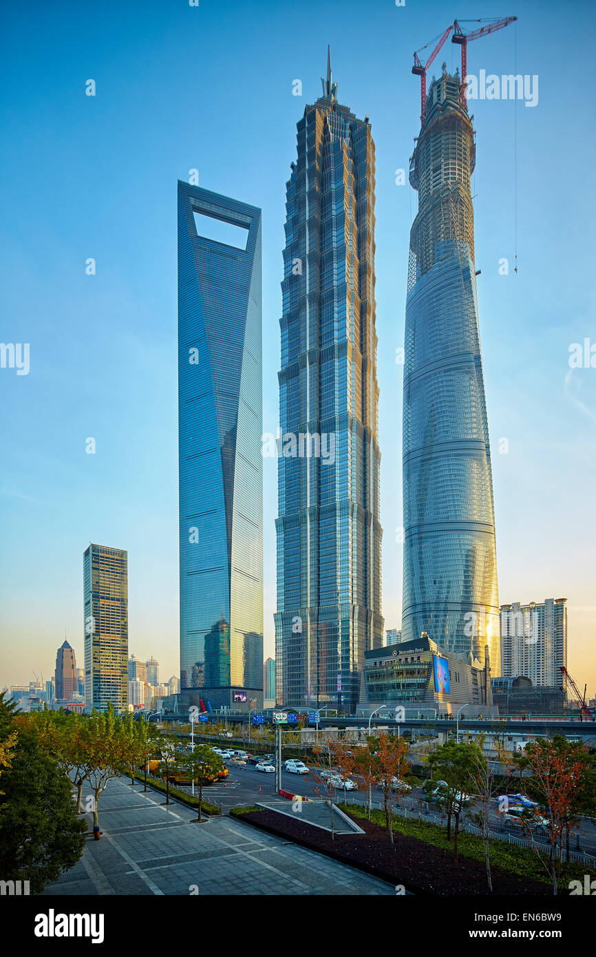 Currently the three tallest buildings in Shanghai Stock Photo - Alamy Currently the three tallest buildings in Shanghai Stock Photo - Alamy