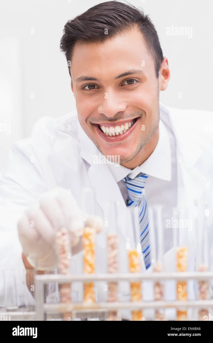 Man scientist looking at camera hi-res stock photography and images - Alamy