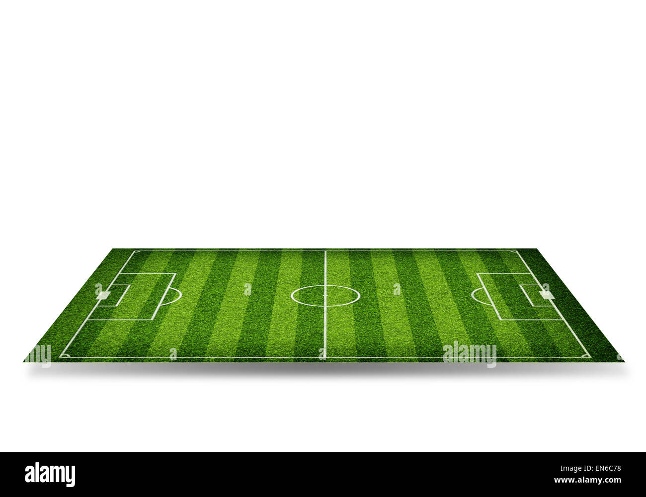 Football stadium with gates Stock Photo - Alamy