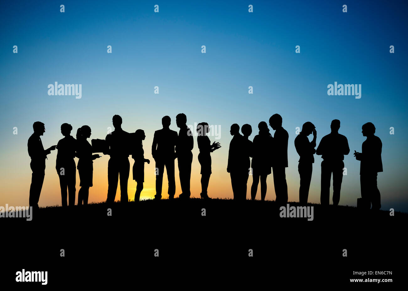 Group discussion adults outdoors hi-res stock photography and images ...
