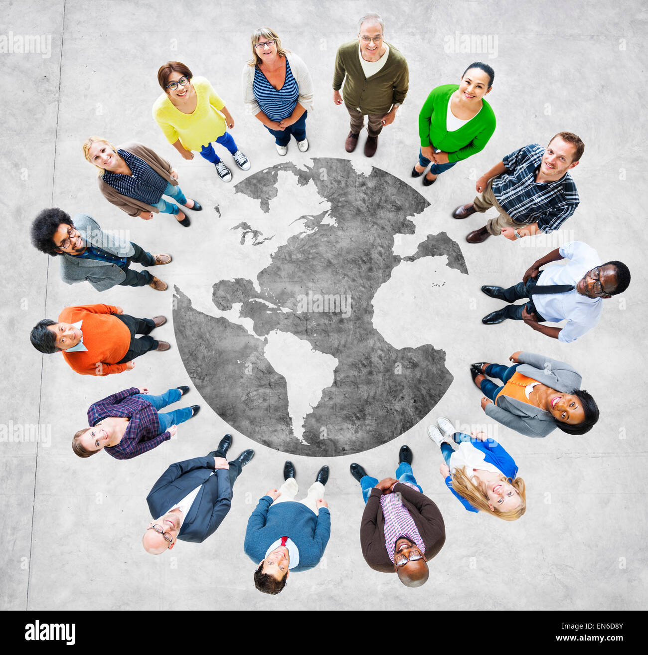 Group of Multiethnic Diverse World People Stock Photo - Alamy