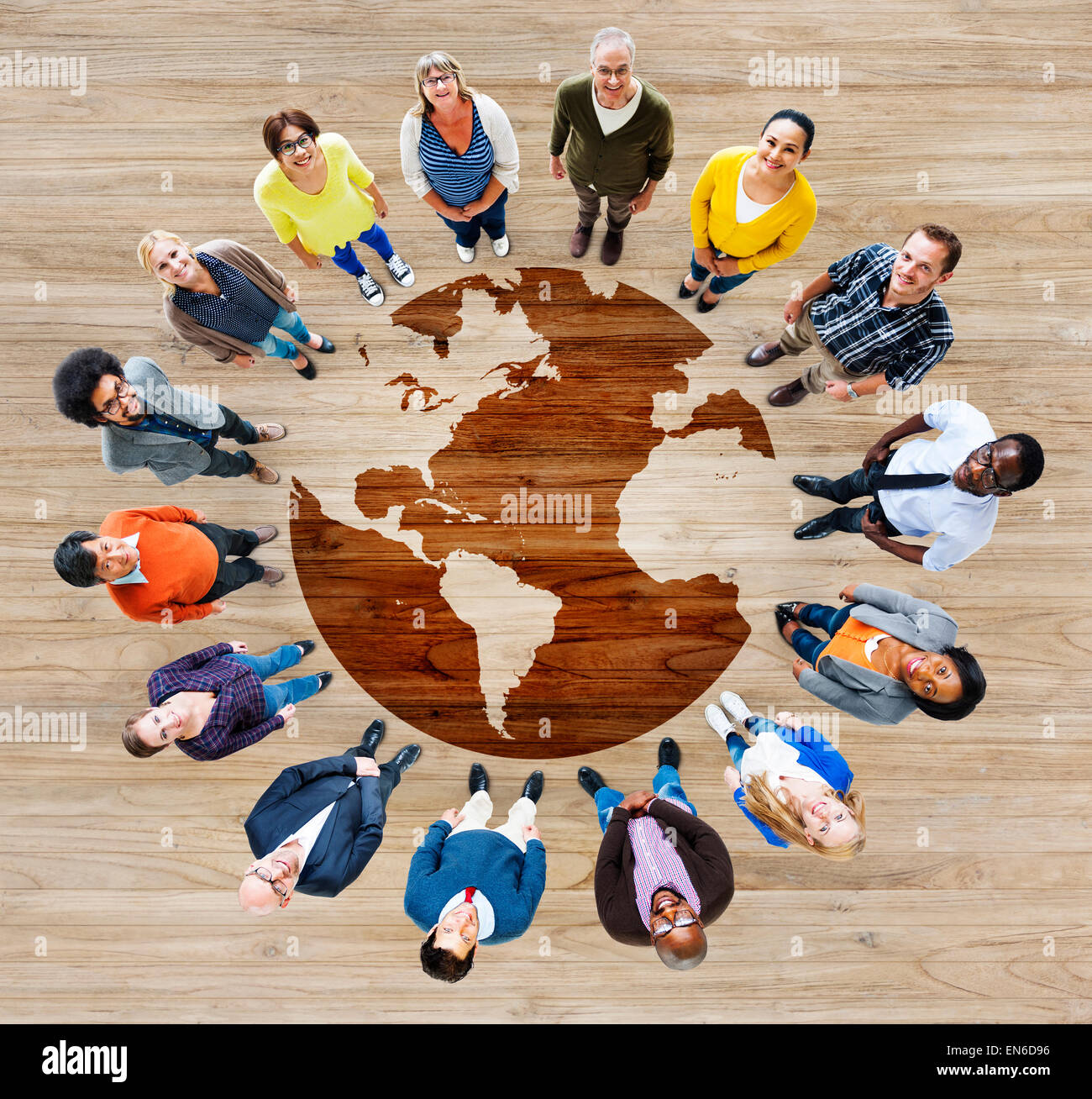 Group of Multiethnic Diverse World People Stock Photo - Alamy
