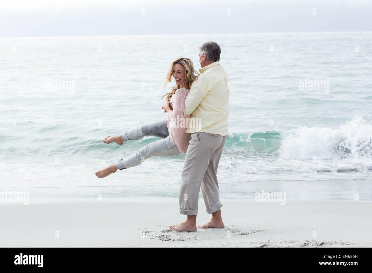 Happy couple having fun together Stock Photo - Alamy