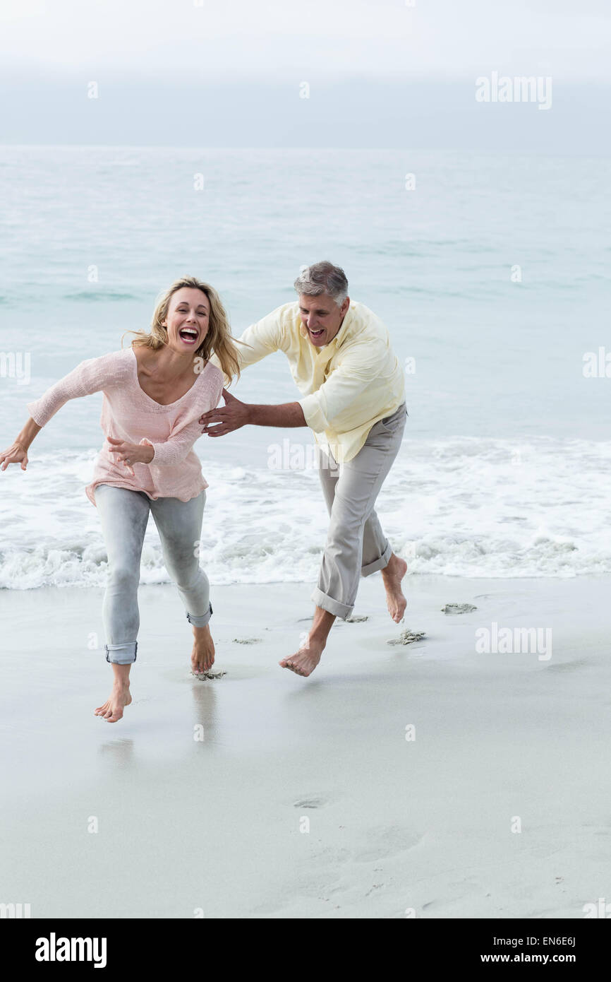 Happy couple having fun together Stock Photo - Alamy